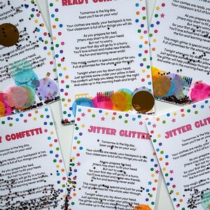 Jitter Glitter Back to School | Ready Confetti Back to School | Back to ...