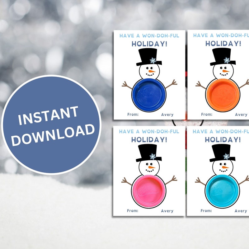 Play Doh Card - Etsy