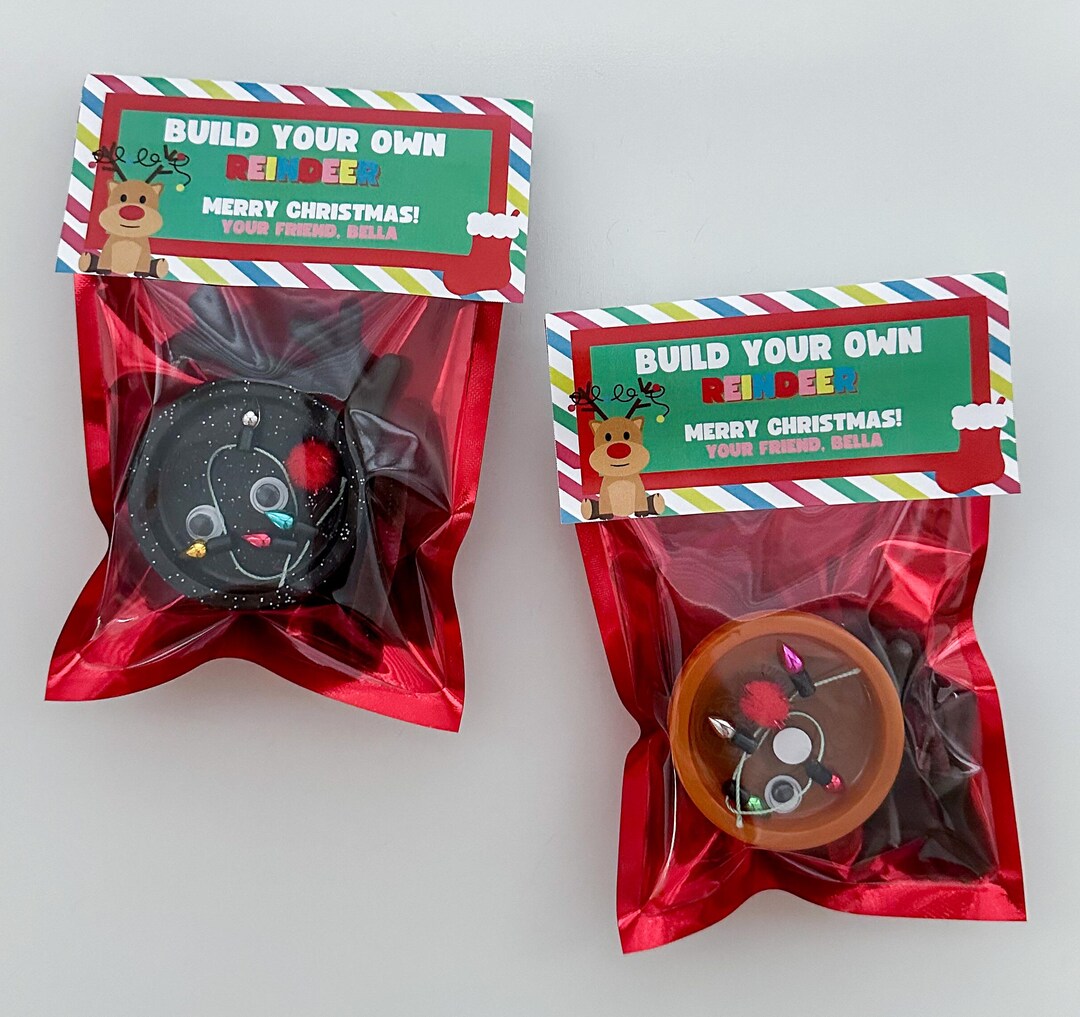 Holiday REINDEER Kit Build Your Own Reindeer Christmas Playdoh Holiday ...