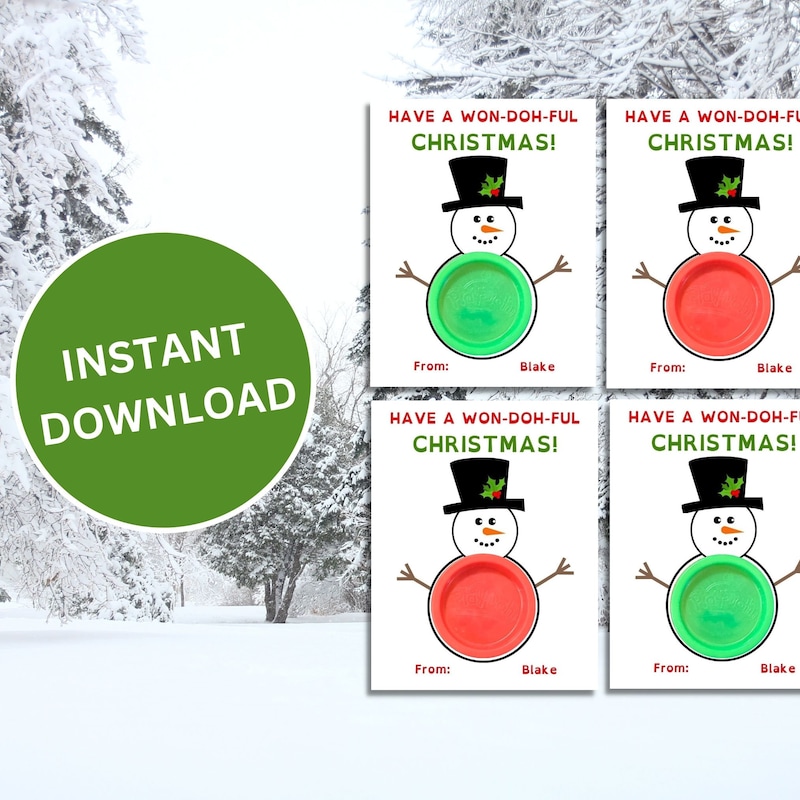 Play Doh Card - Etsy