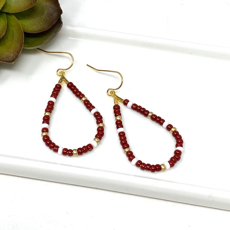 Maroon Ring for Women - Etsy