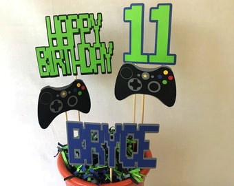 Gaming Birthday Centerpiece - Etsy