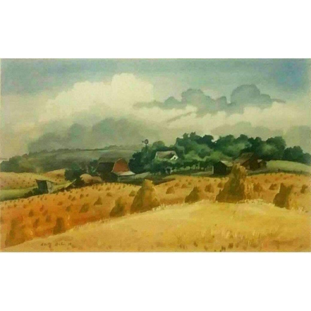 Adolf Dehn Minnesota in August 1938 Original Lithograph | Museum ...