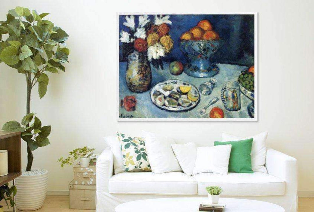 Picasso Still Life Print | the Dessert, Vintage Museum Collotype - Etsy