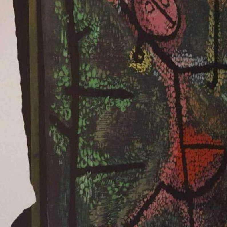 Paul Klee Attributed to Dancing Girl 1940 Original - Etsy