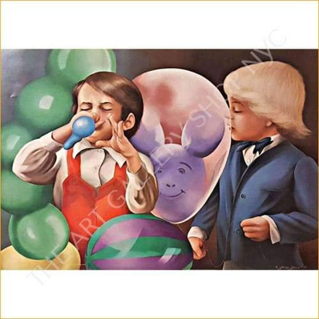 Glenda Green Magic Show 1981 Original Lithograph - Etsy