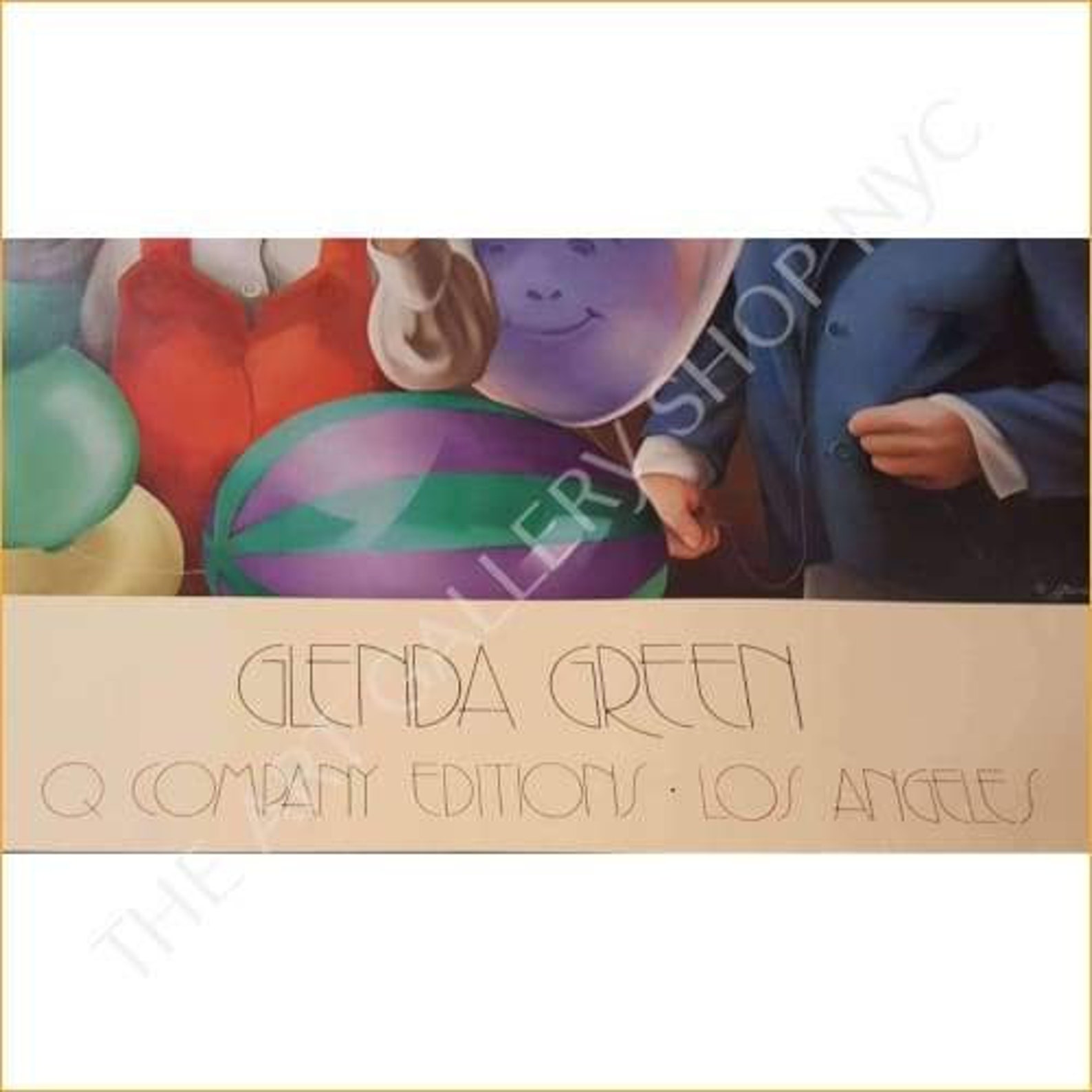 Glenda Green Magic Show 1981 Original Lithograph - Etsy