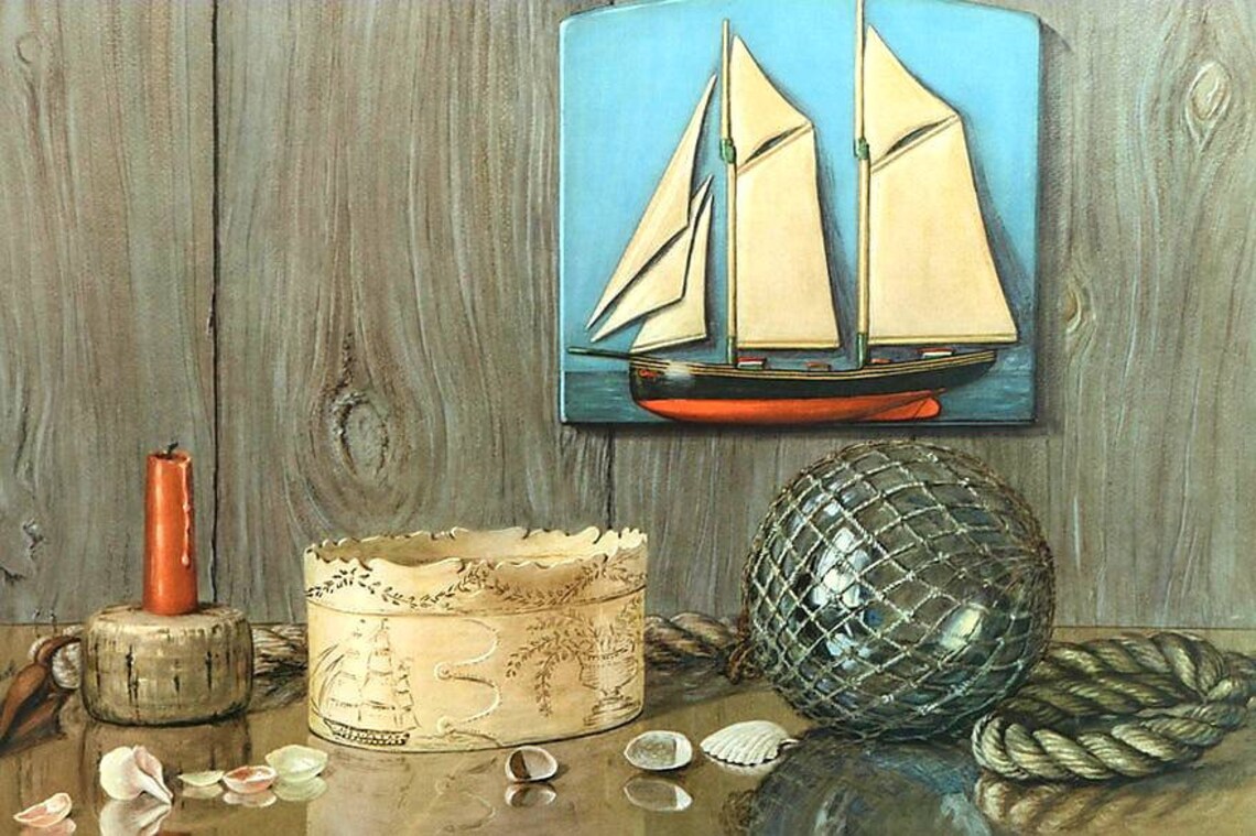 Rose Barrett Sea Treasure 1952 Originale Litografia - Etsy Italia