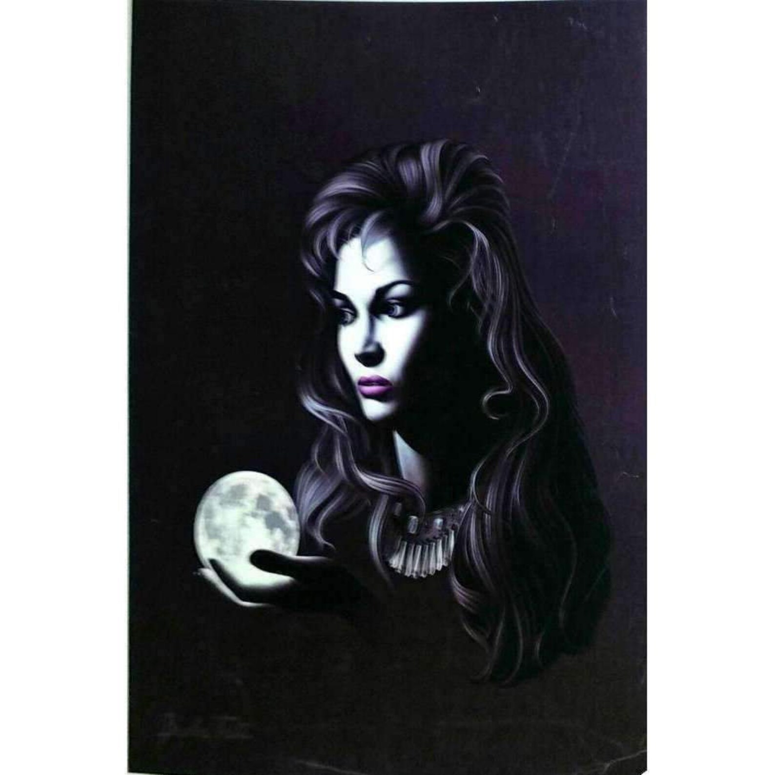 Barbara Tate Moon Goddess 1977 Original Lithograph | Museum Vintage ...