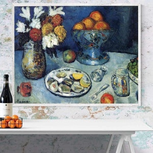 Picasso Still Life Print | the Dessert, Vintage Museum Collotype - Etsy