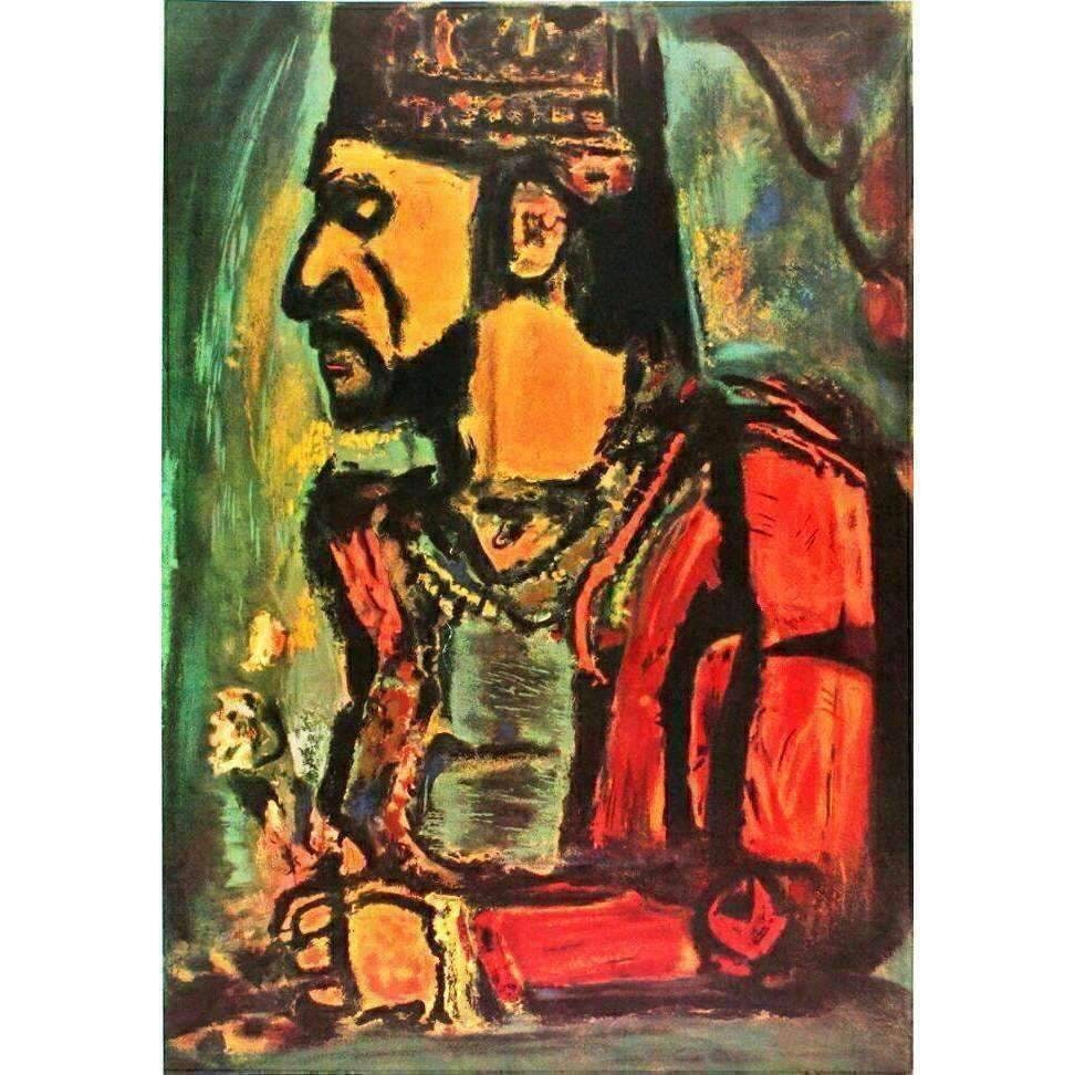 Georges Rouault Old King 1936 Original Lithograph - Etsy