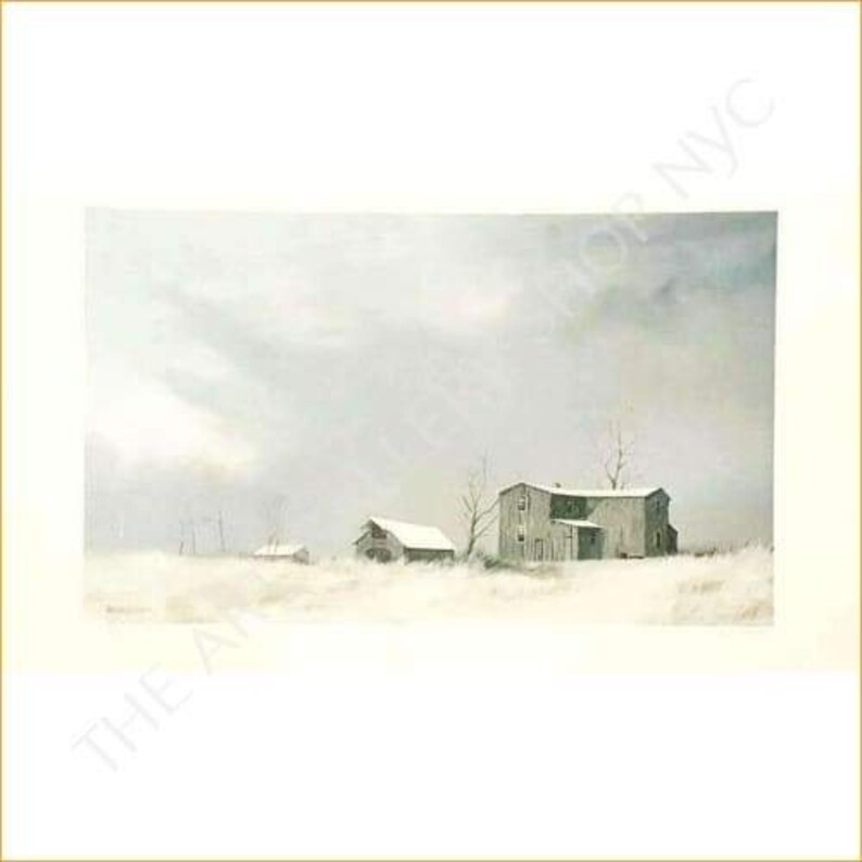 Herb Jones December Dawn 1979 Original Lithograph SN | Etsy