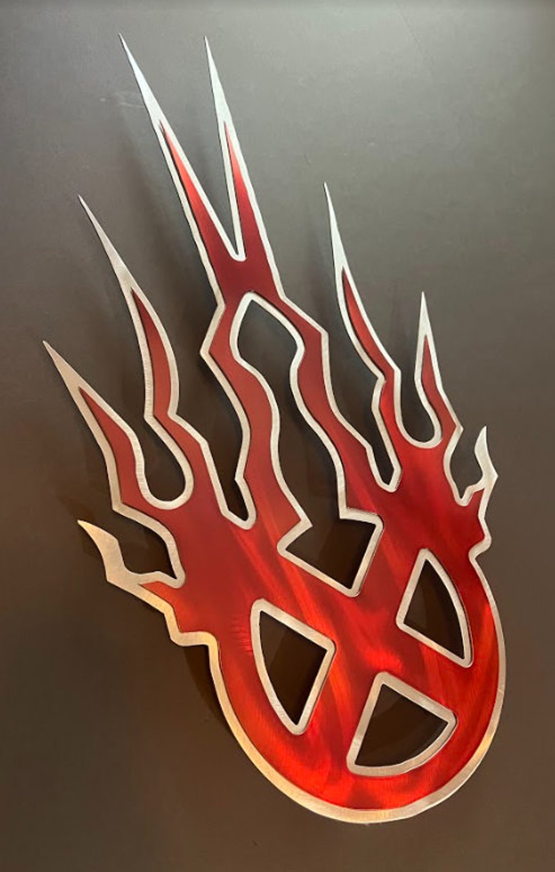 Static-x Metal Sign, Heavy Metal, Ornate, Handmade, Hand Painted, Metal ...