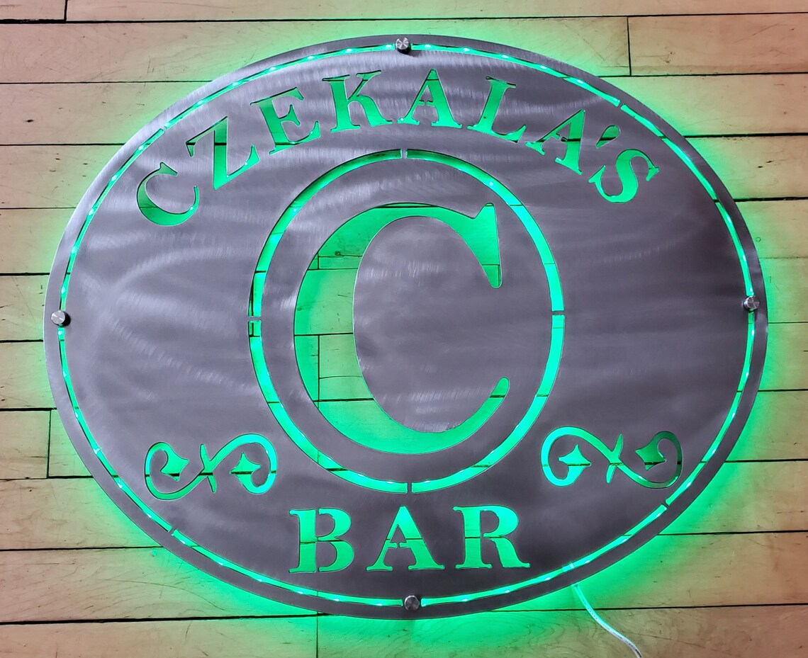 CUSTOM 3X3' Foot METAL Sign signage Anything you like | Etsy