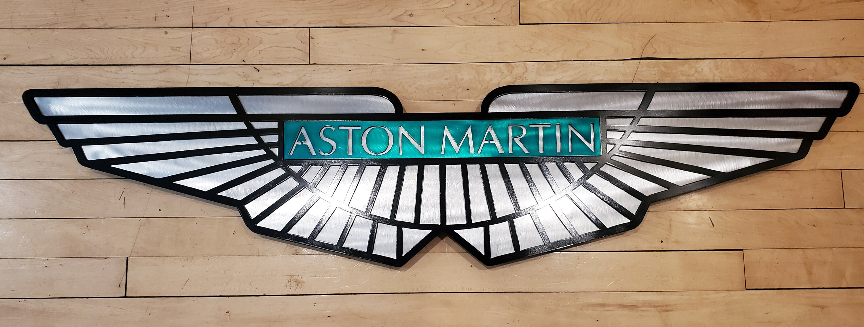 Aston Martin Badge 100% METAL Handmade Sign 2'/24 | Etsy