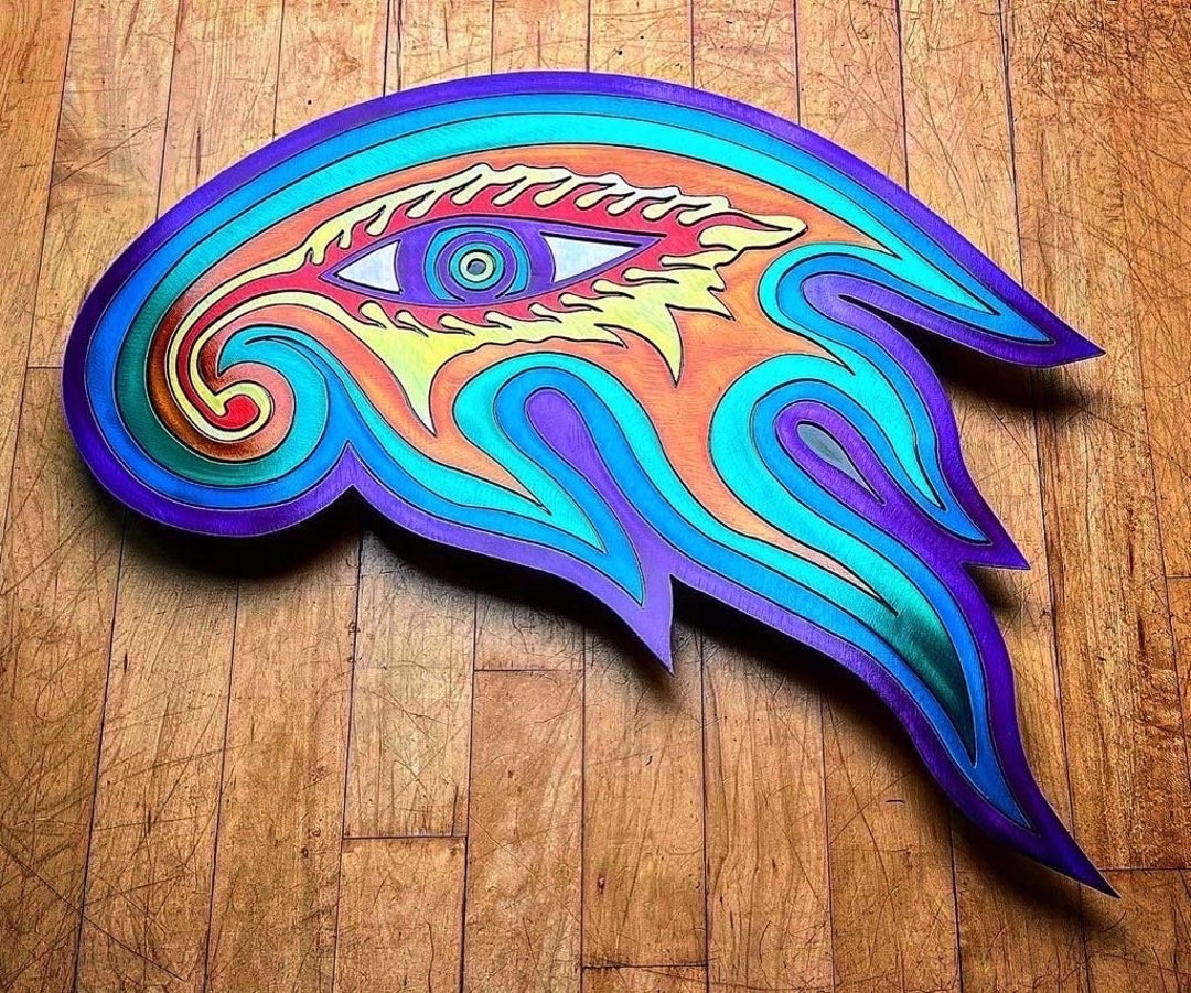 Tool Eye of Horace, Lateralus Metal Tribute Art Sign ,custom, Hard Rock ...