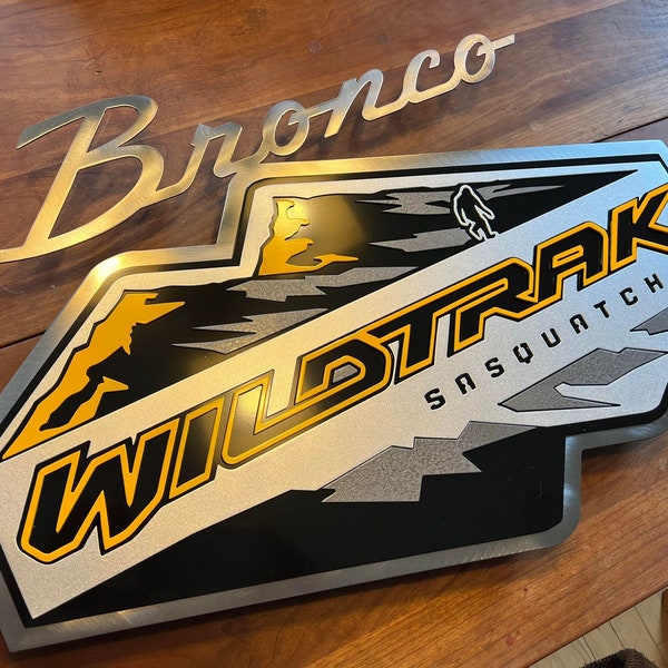 Ford Bronco Wildtrak Decal - Etsy