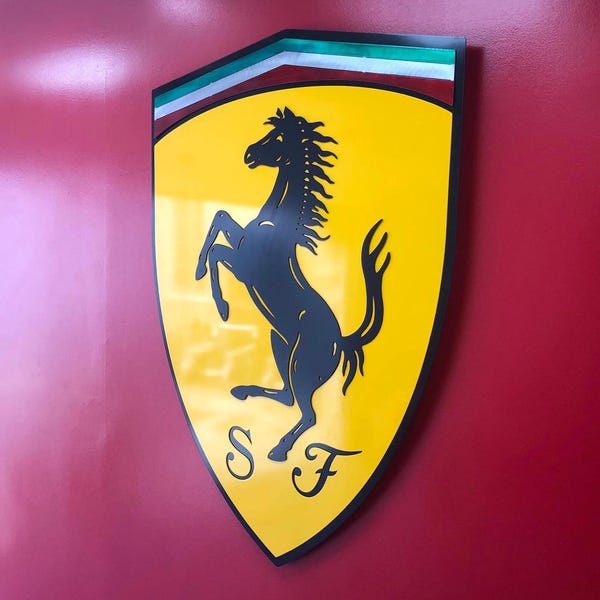 Ferrari Sign - Etsy