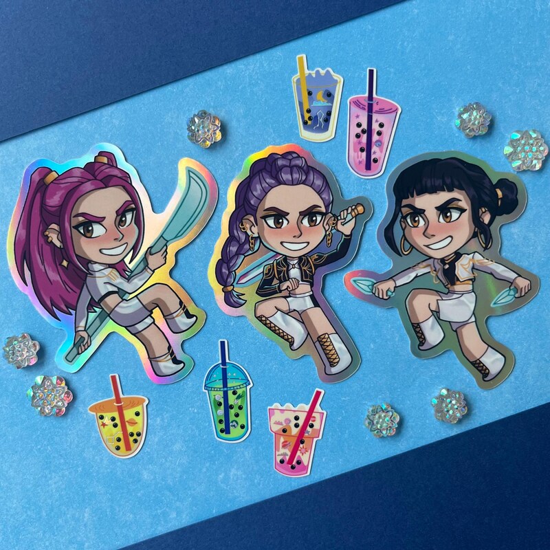 Kpop Demon Hunters Zoey Fanart - Etsy