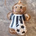 Gingerbread Footballers in Range of Team Colours. - Etsy UK