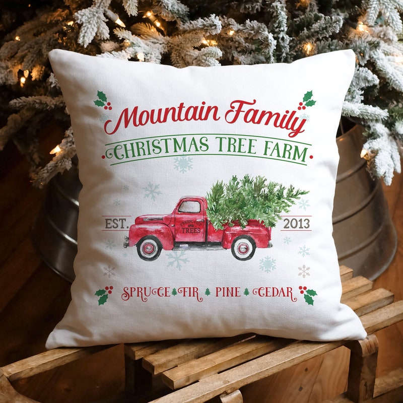 Christmas Throw Pillows - Etsy