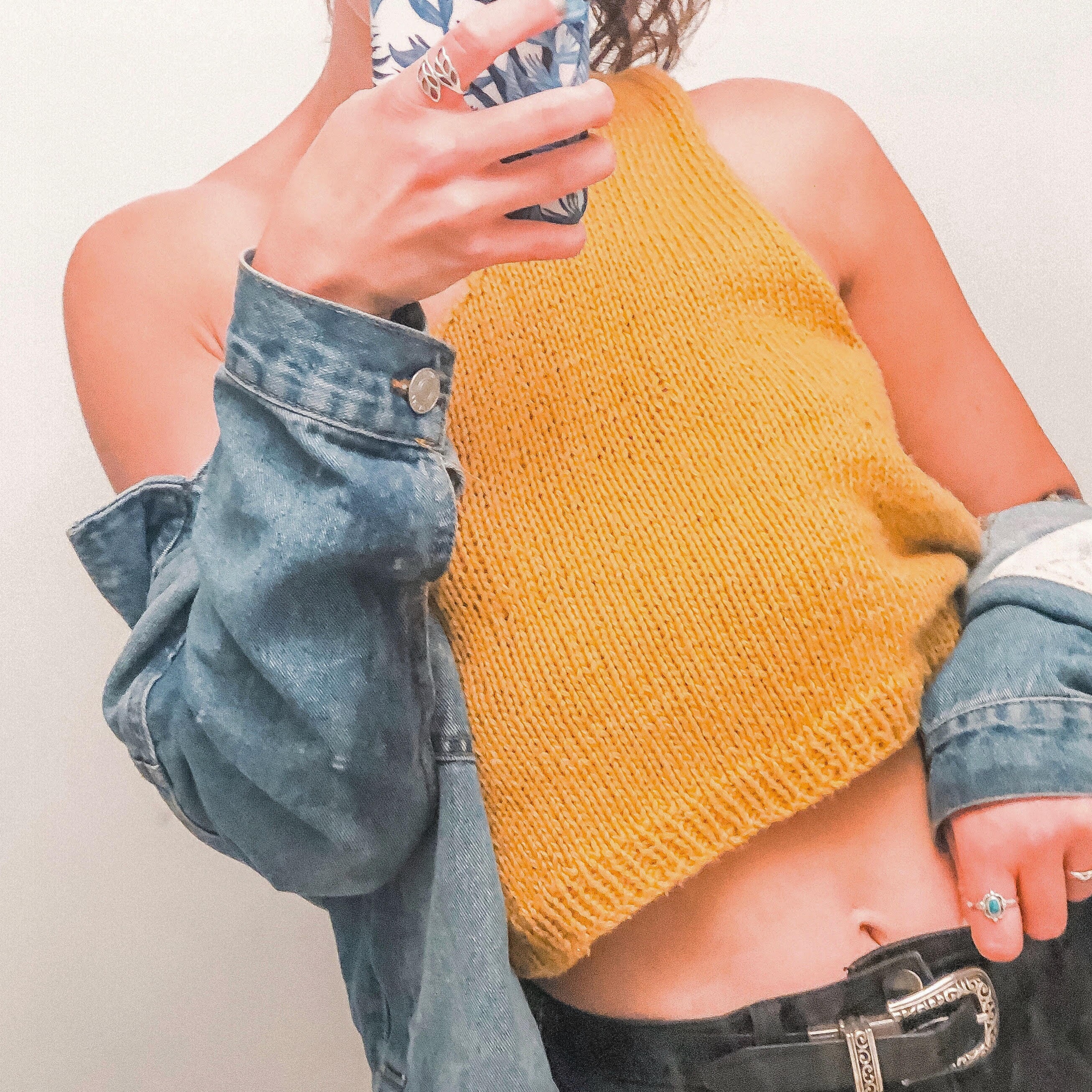 Soho Shoulder Crop Top - Etsy