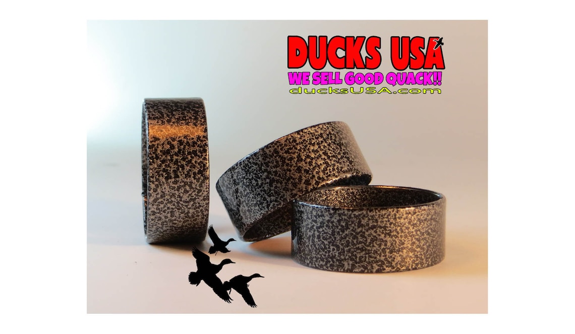 Duck Call Bands Hammered Steel Premium Polished Aluminum Bands | Etsy