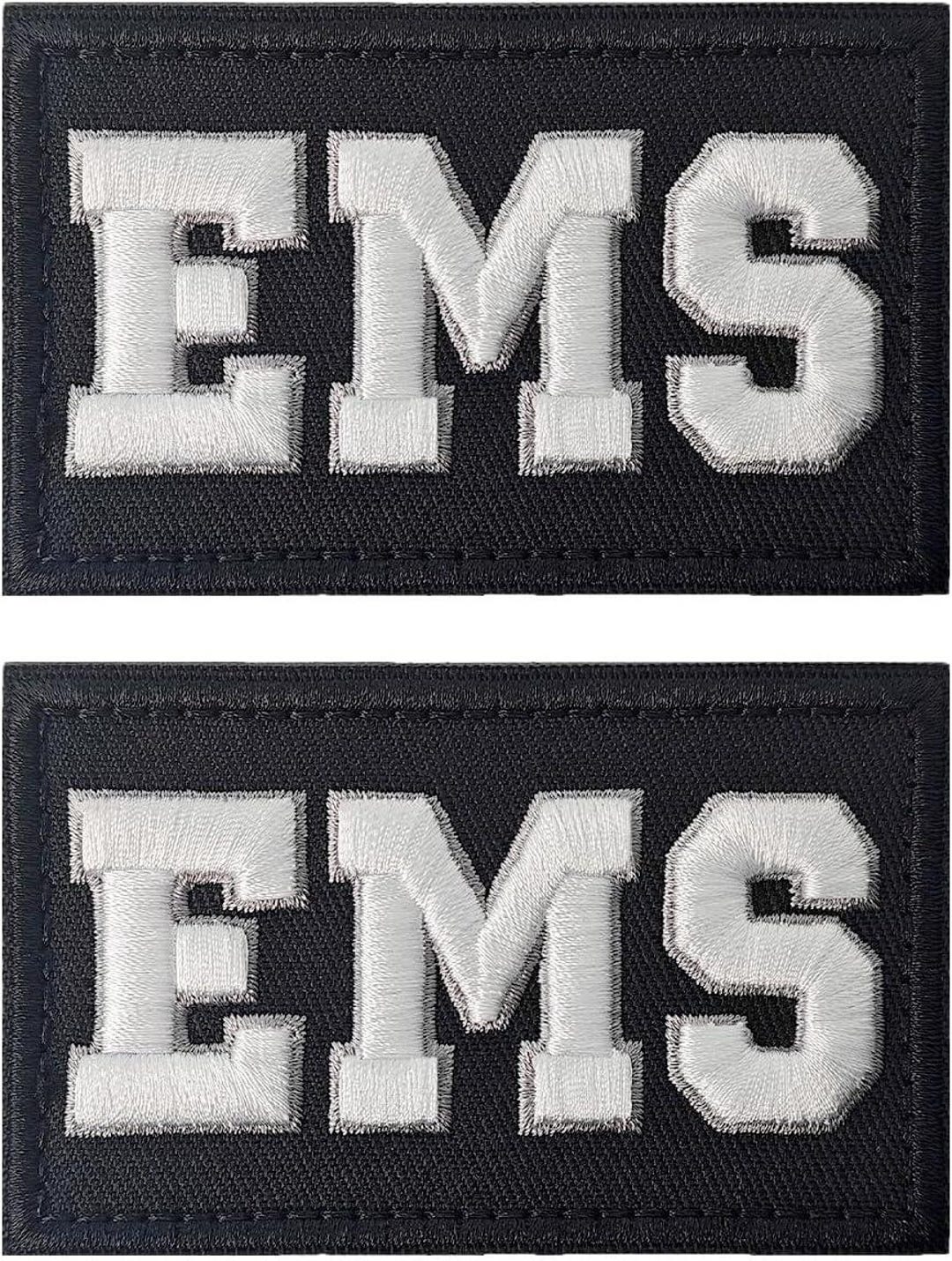 EMS Patches, Tactical Morale Patches Hook and Loop Military Patch for ...