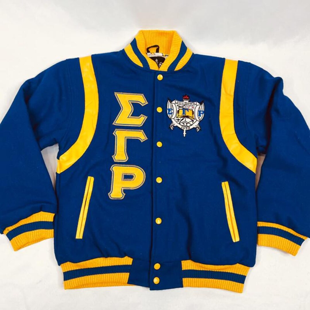 Sigma Gamma Rho Sorority Embroidered Women Greek Letterman Varsity ...
