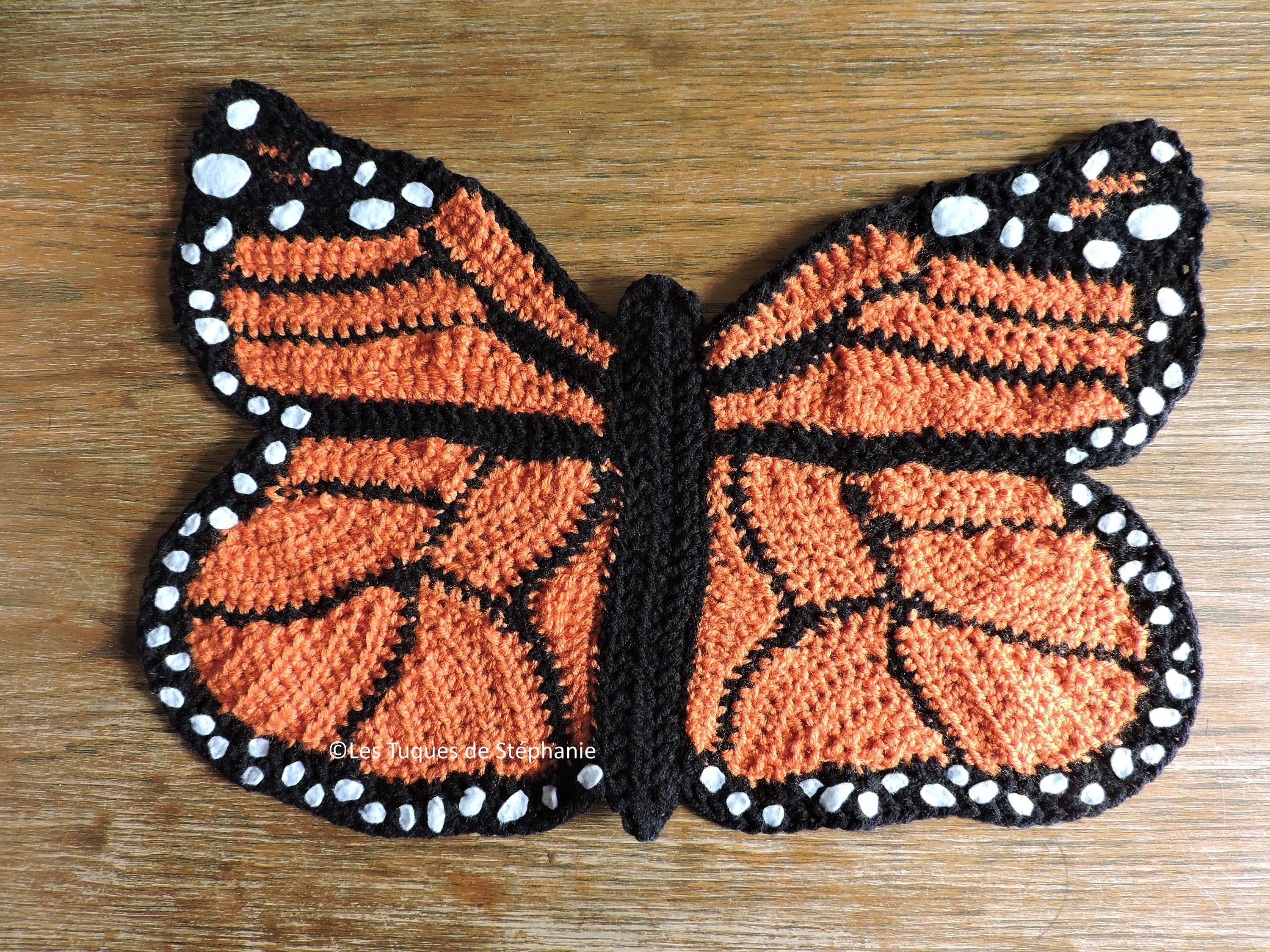 Crochet PATTERN Monarch Butterfly for New Born, Monarch Butterfly Wings ...