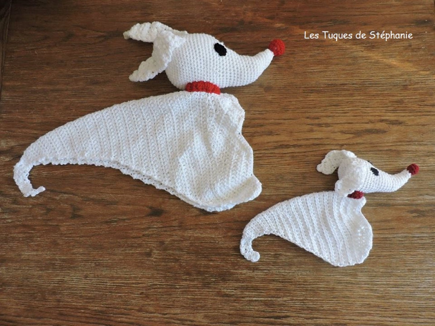 Combo Pack Crochet PATTERN Zero the Ghost Dog Blanket and - Etsy