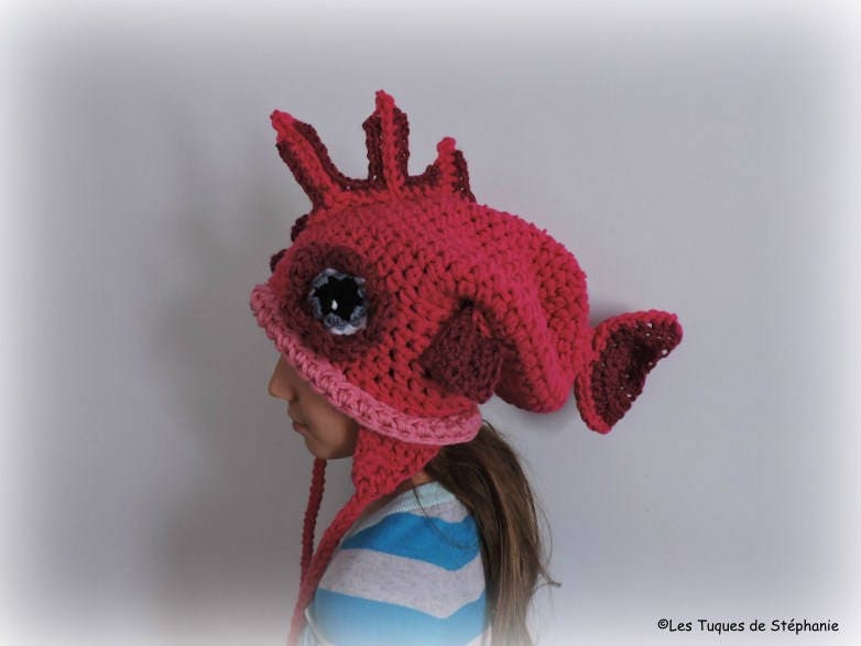 Crochet PATTERN Fish hat For lovers of fishing and sea buffs | Etsy