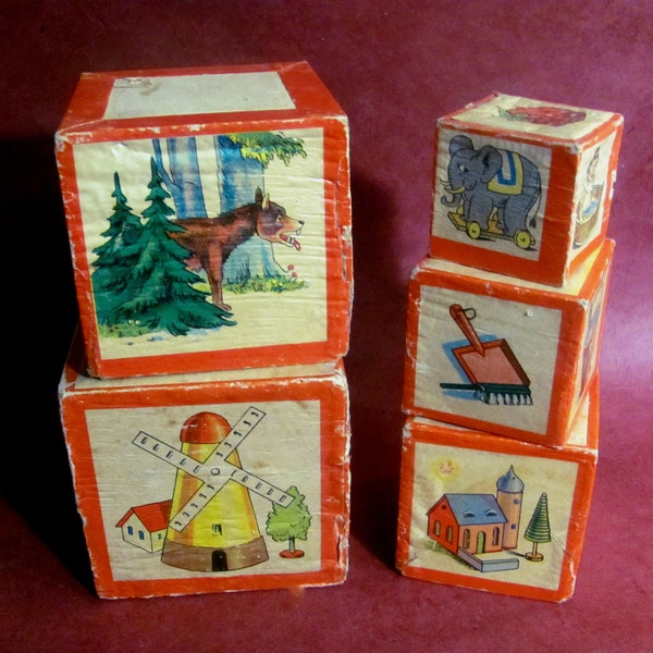 Nesting Blocks - Etsy