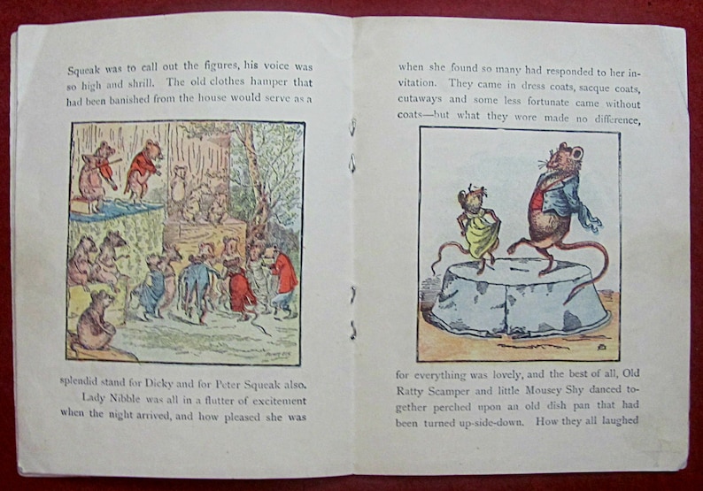 Merry Mice by E. Veale the Fairy Tales Illustrations by Palmer - Etsy