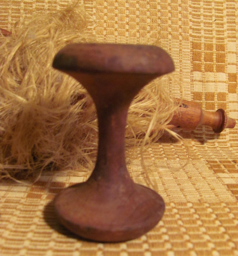 Antique Shaker Apple Core Wooden Spool Americana Early | Etsy