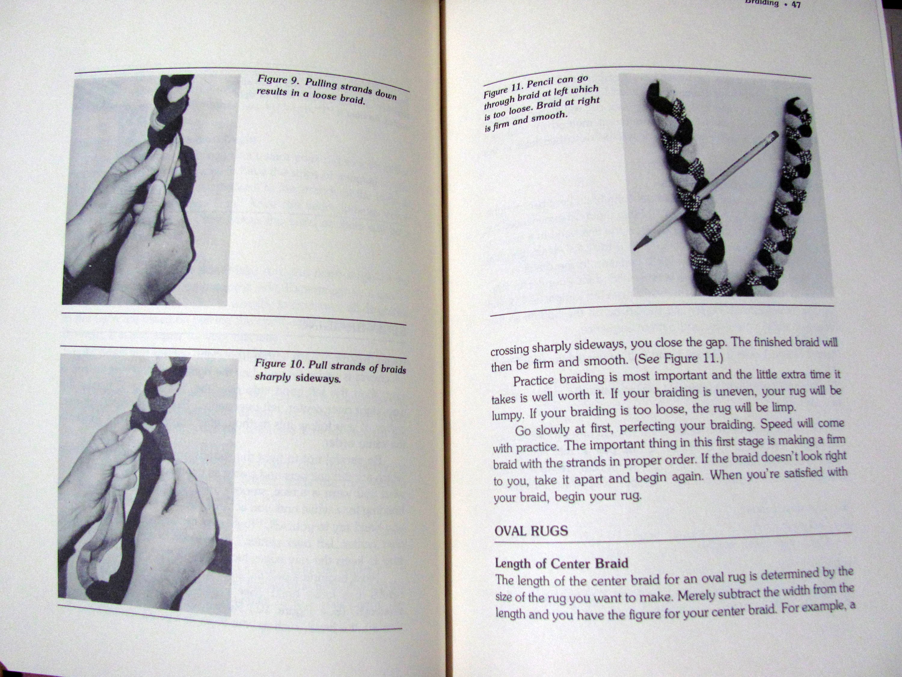 How to Make Braided Rugs by Sally Clarke Carty Published in 1977 by Mc ...