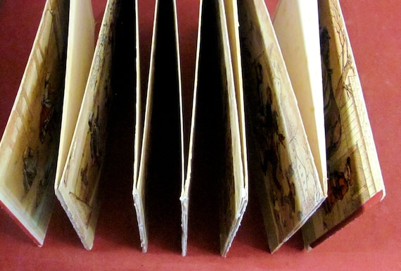 Antique Accordion Books