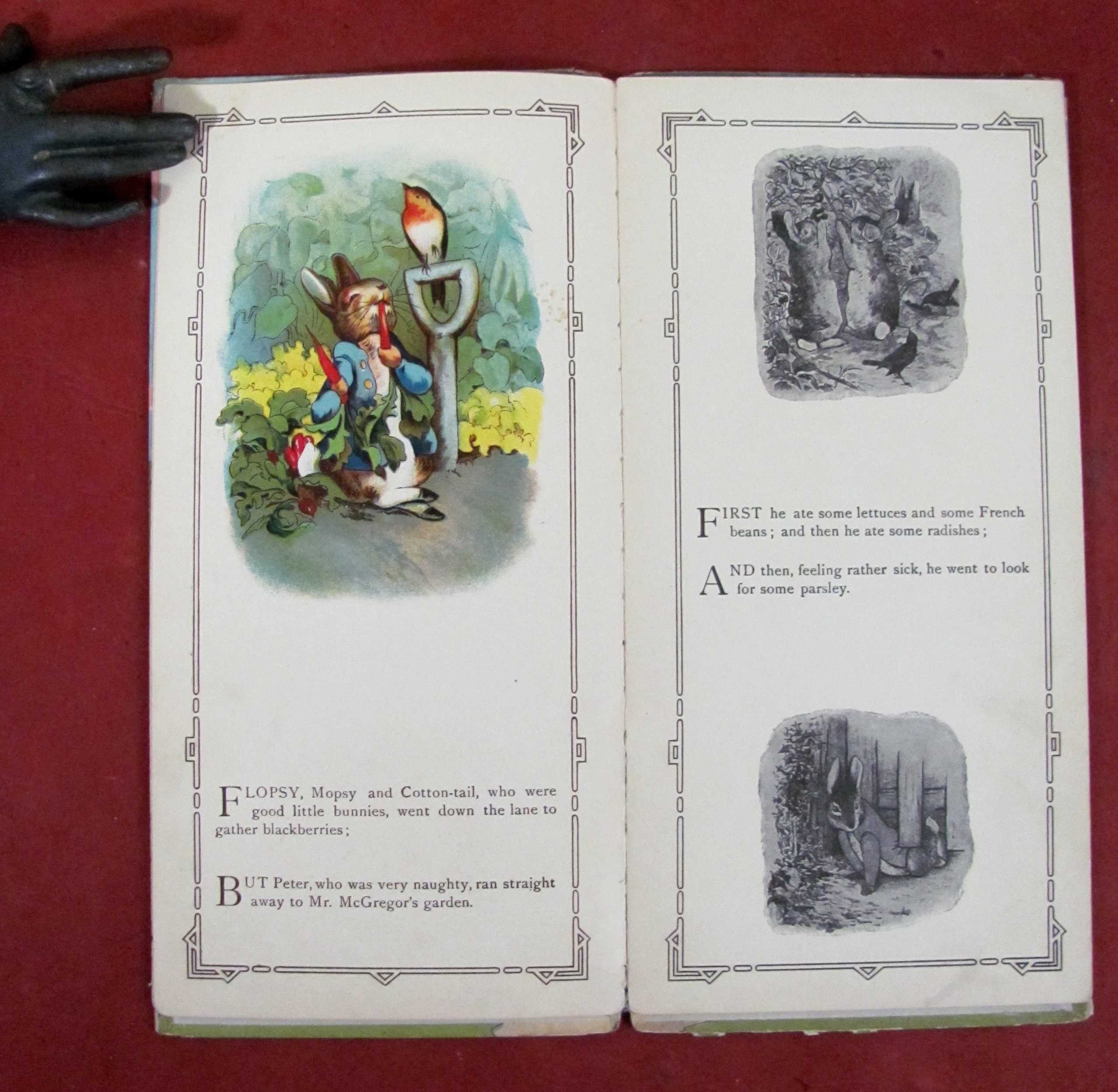Peter Rabbit by Author & Illustrator Beatrix Potter Antique - Etsy