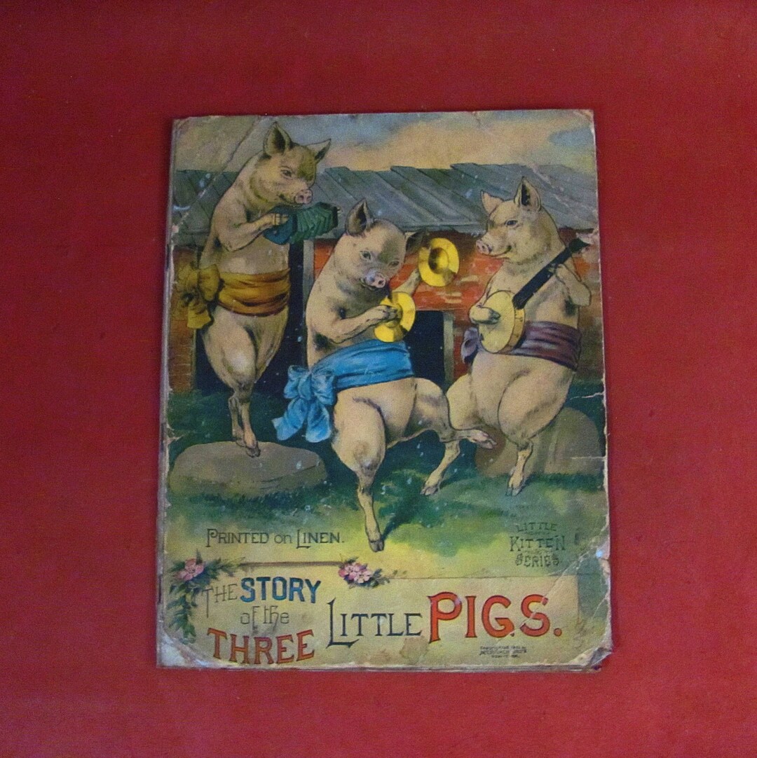 The Story of the Three Little Pigs Little Kitten Series Published in ...
