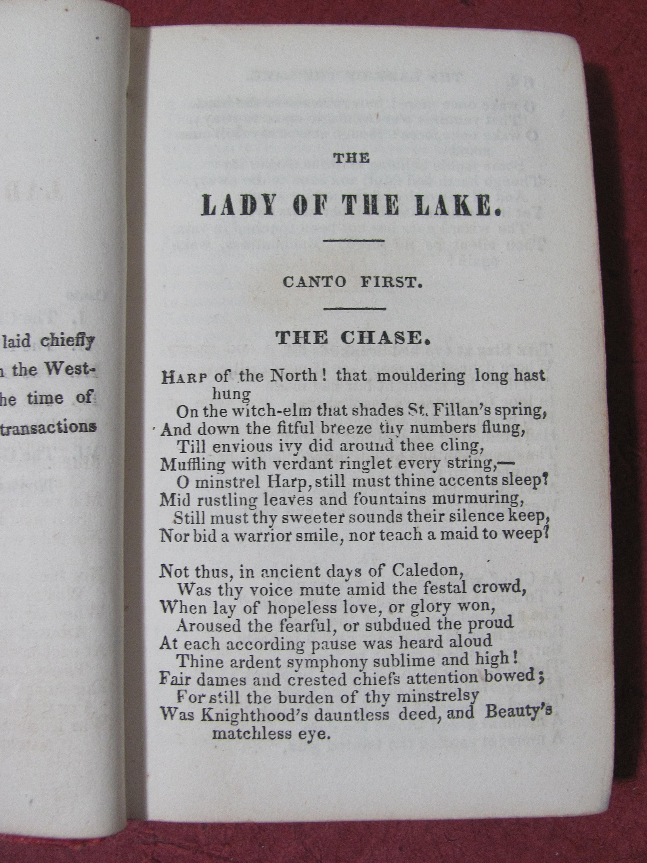 The Lady of the Lake A Poem in Six Cantos by Sir Walter - Etsy