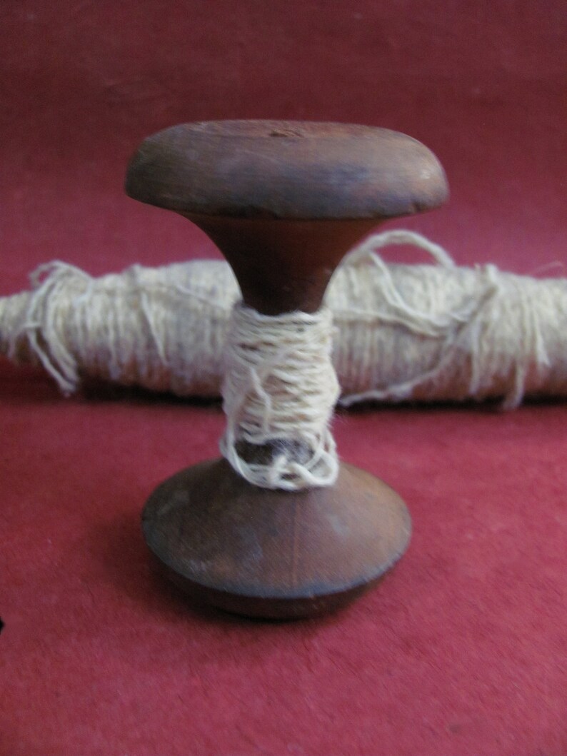 Antique Shaker Apple Core Wooden Spool Americana Early | Etsy