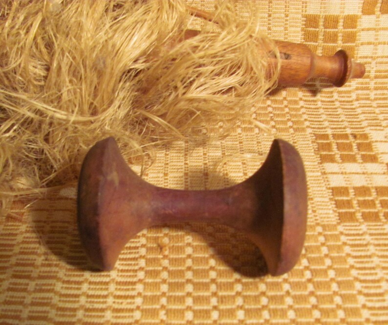 Antique Shaker Apple Core Wooden Spool Americana Early | Etsy