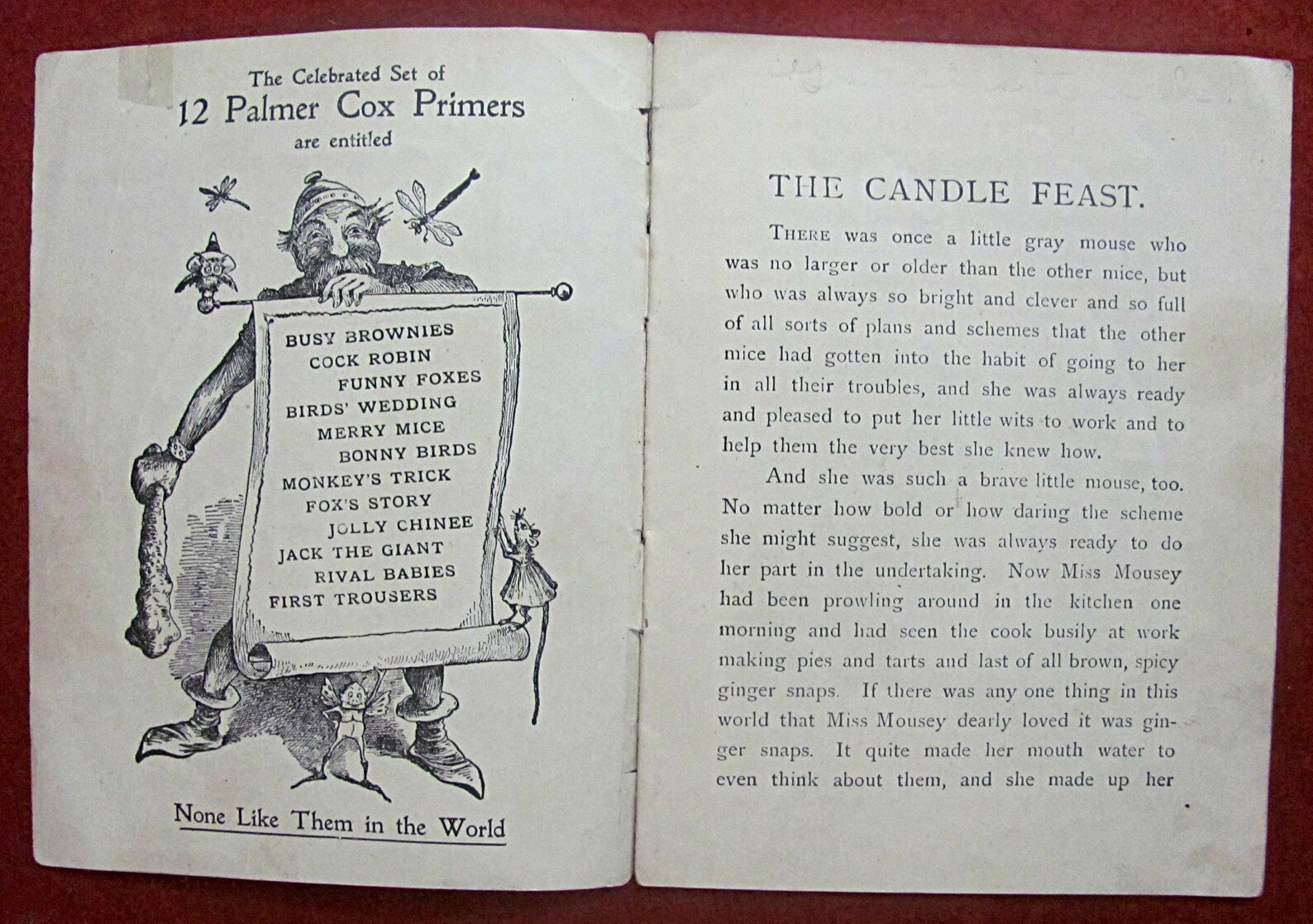 Merry Mice by E. Veale The Fairy Tales Illustrations by Palmer | Etsy