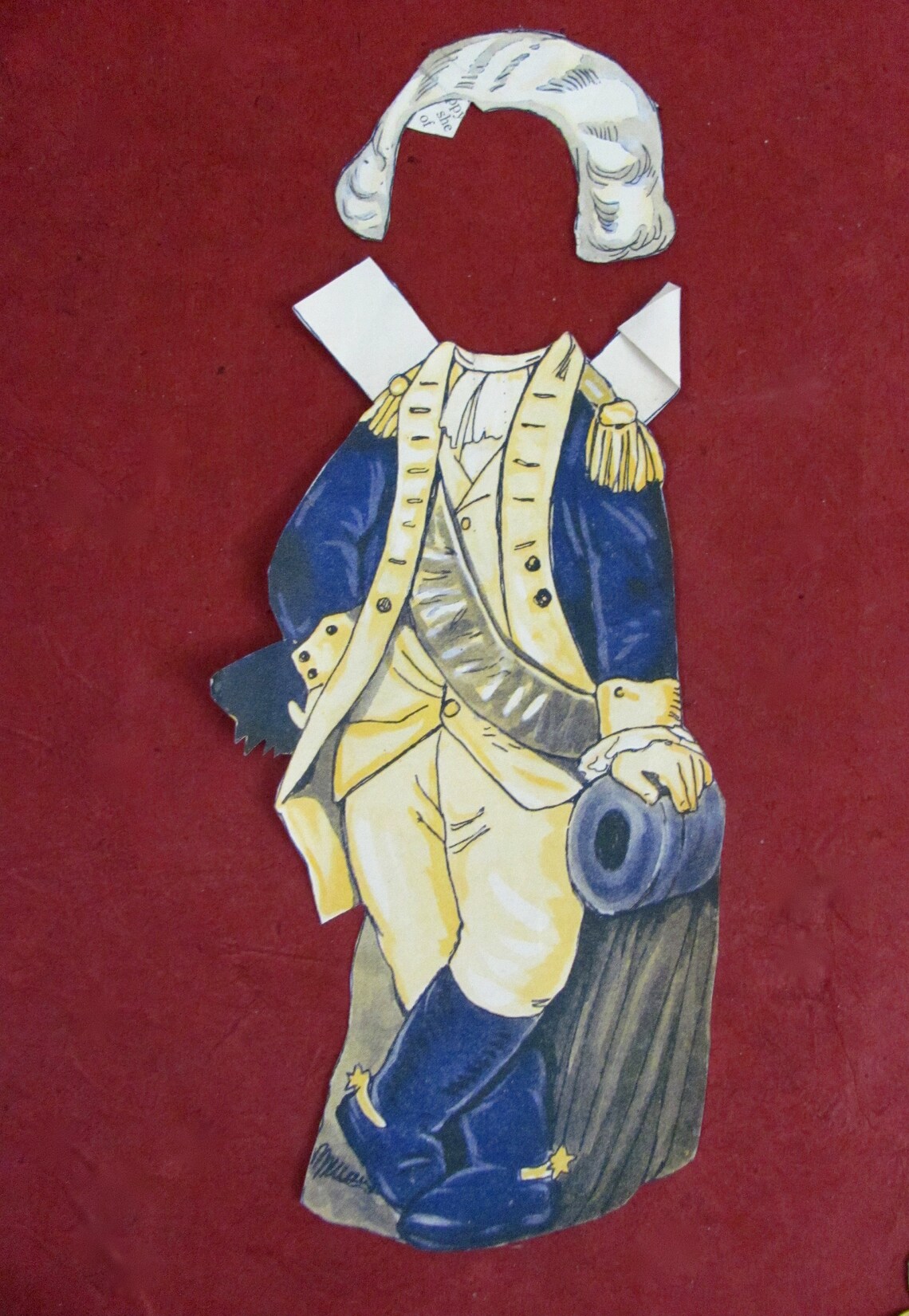 1930's Paper Doll & Outfits George Washington 6 Pieces - Etsy 日本