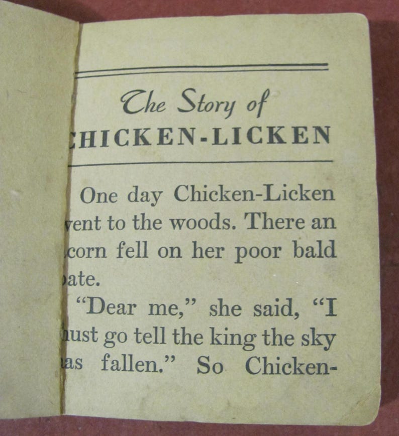 The Story of Chicken Licken / the Elves and the Shoemaker Mini Penny ...