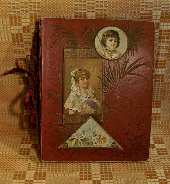 Vintage Victorian Scrapbook Album at Cora Turner blog