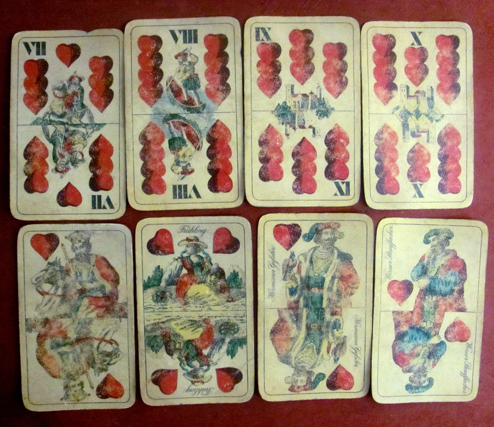 Piatnik Playing Cards William Tell Game Cards Antique Card - Etsy