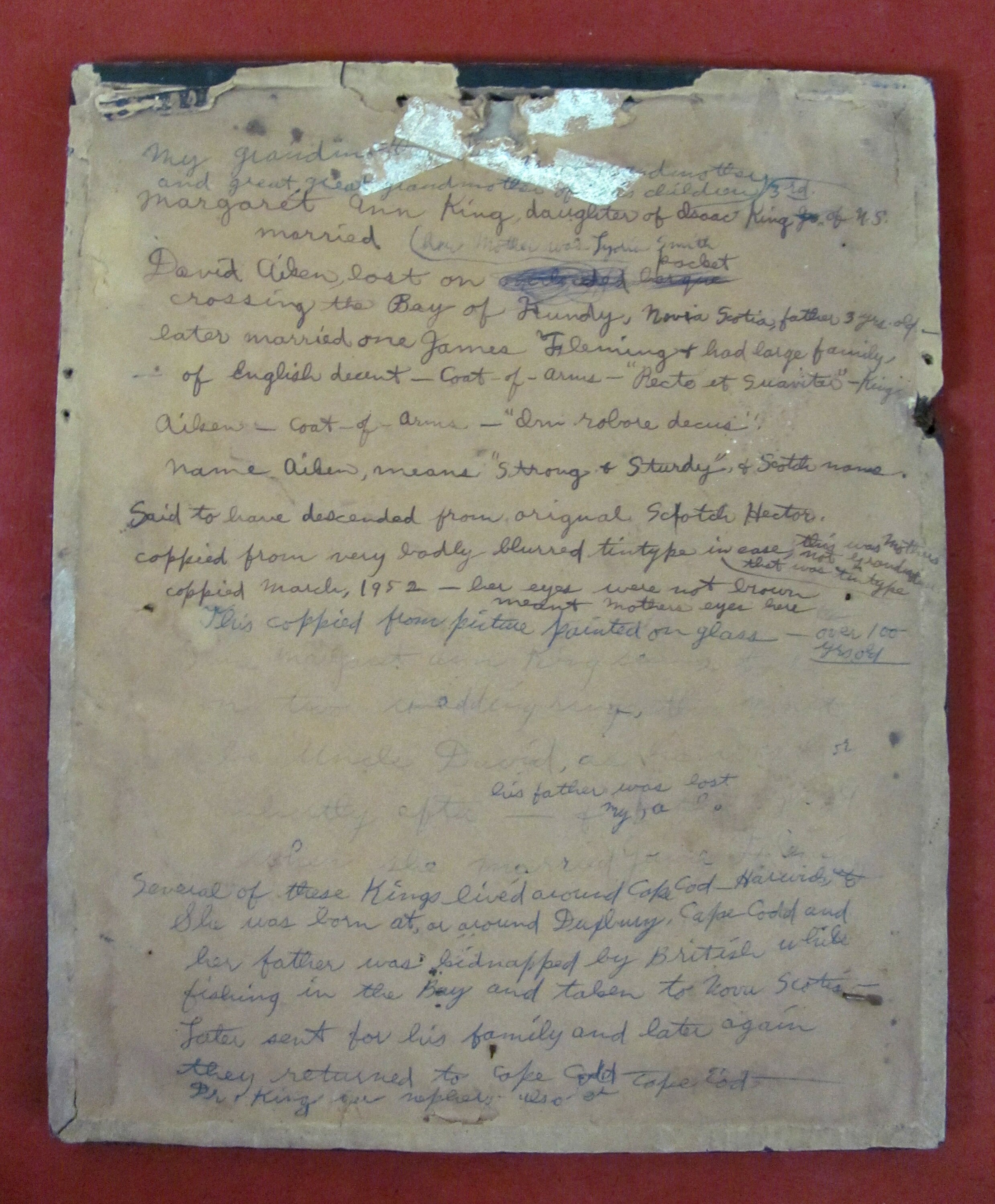 Issac King Genealogy & Photograph Family Tree Nova Scotia and - Etsy UK