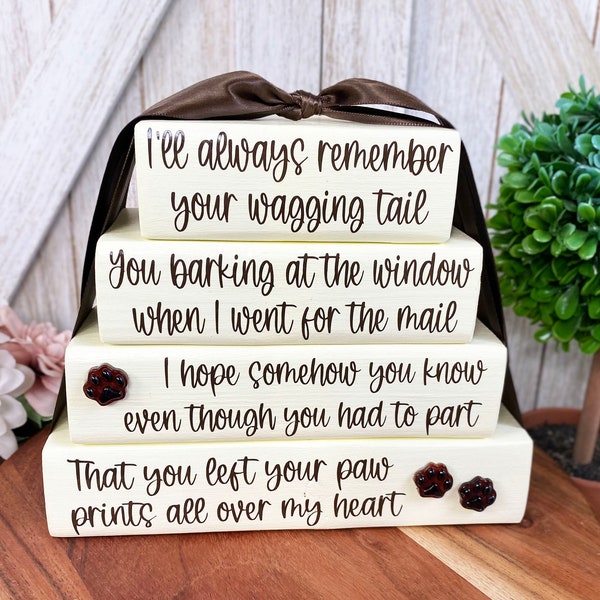 Dog Stacking Blocks - Etsy