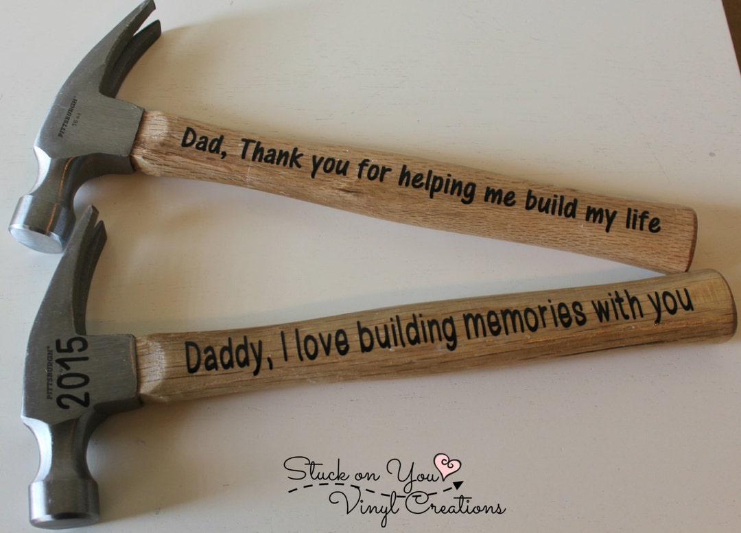 Custom Hammer for Dad, Father's Day Gift, Gift for a Guy, Keepsake - Etsy